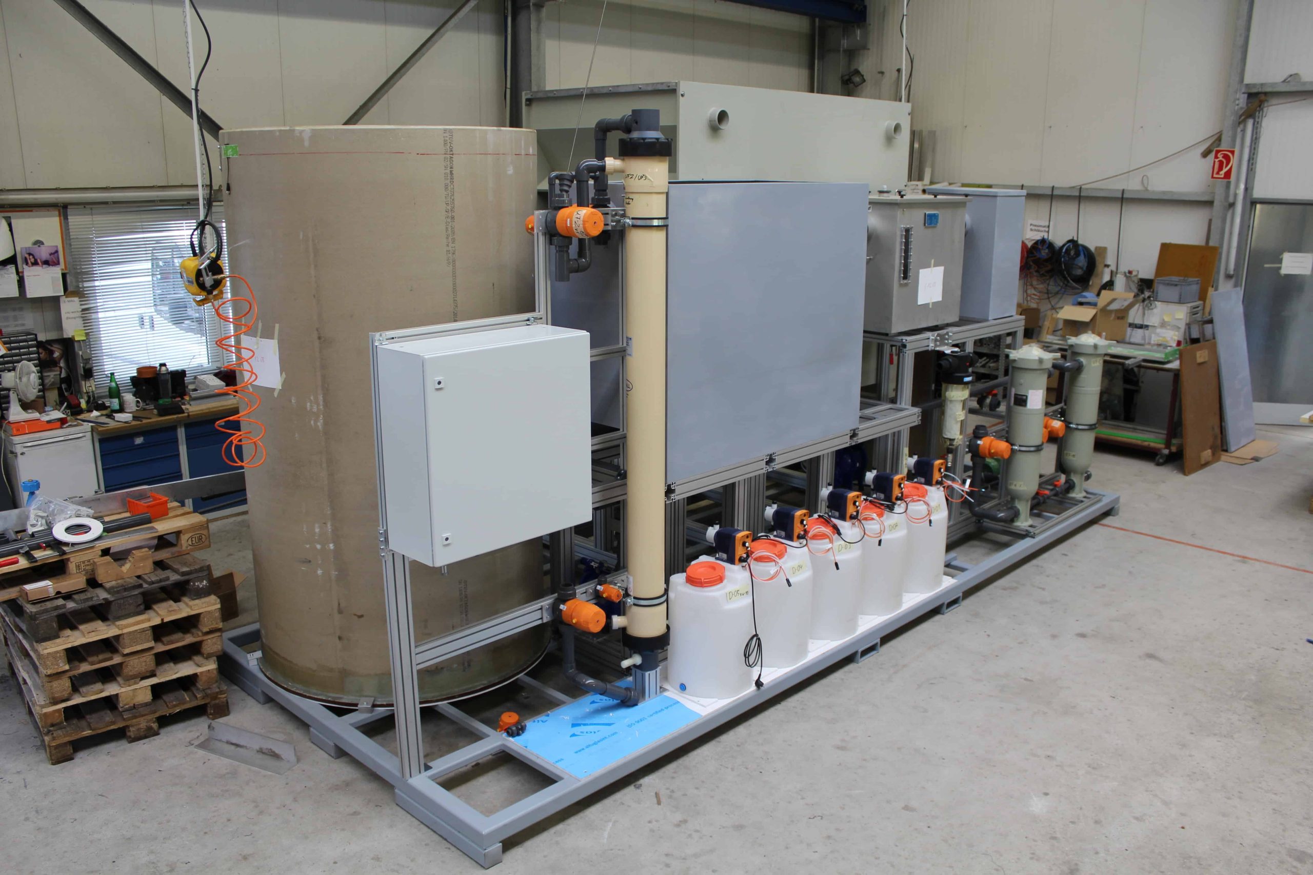 Water circulation for high pressure cleaning - EKOWA GmbH